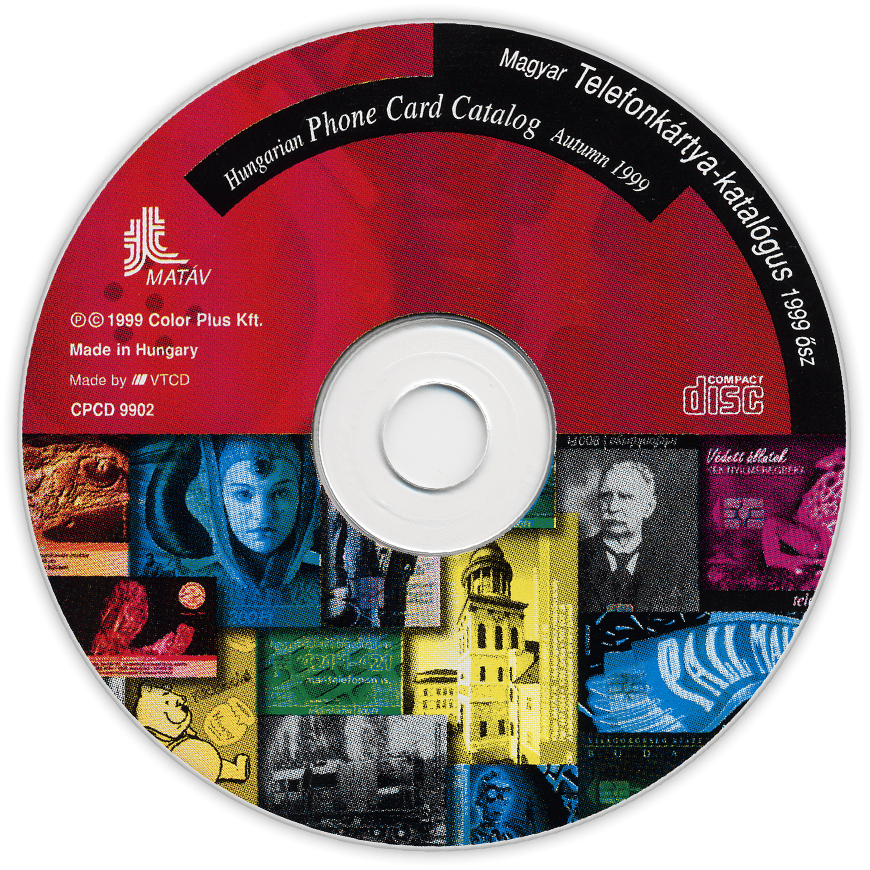 Hungarian Phone Card CD-ROMs - Novoszádi Gábor